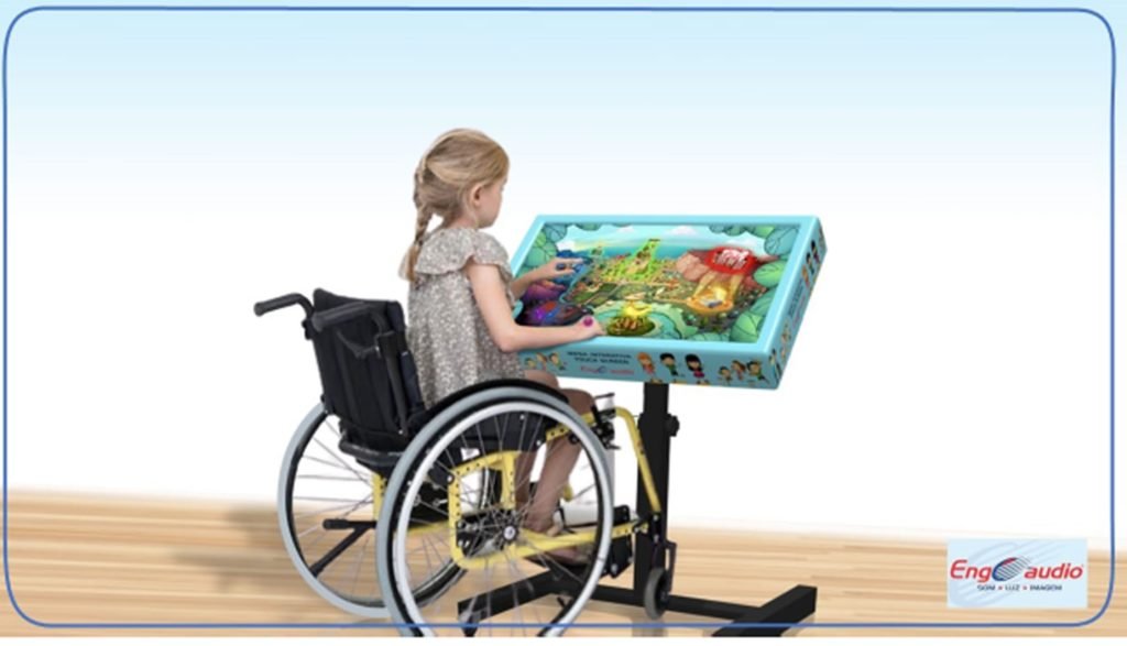 Mesa Interativa Touch Screen 3 – Engeaudio